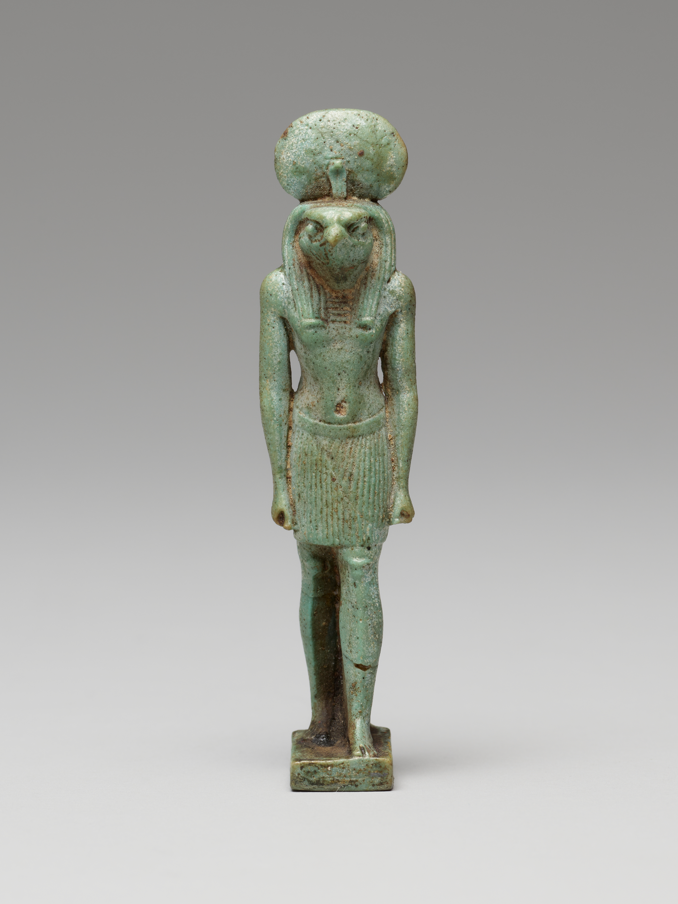 Cat. 77 Amulet of Re-Horakhty, Late Period–Ptolemaic Period | The Art ...