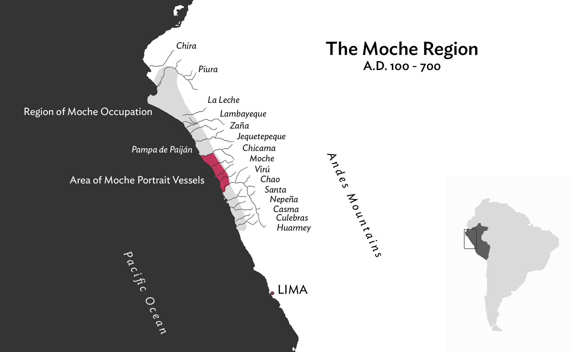 Ancient Moche Map